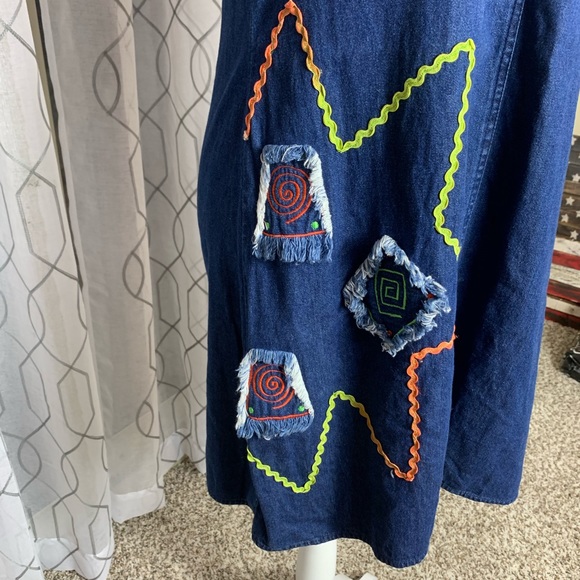 Magic | Dresses | Magic Denim Dress Size Medium | Poshmark